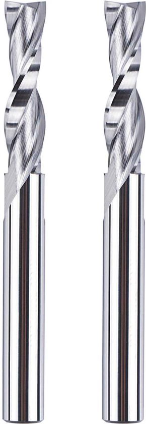 Spiraalfrees voor bovenfrees - Houtfrees 6mm schacht - 24mm snijlengte ...