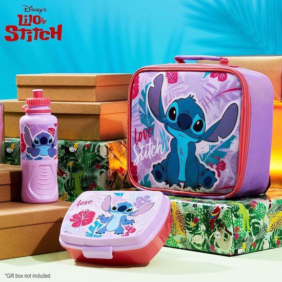 Stitch Kids Lunchbox 3-delige set geïsoleerde lunchtas-Snack Box BPA ...