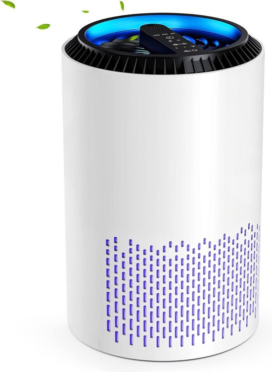 Luchtreiniger met allergieën - Hepa H13-filter - luchtfilter met 3 ...