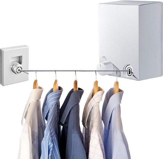 Retractable Clothesline Stainless Steel Extendable 4.2M Adjustable ...