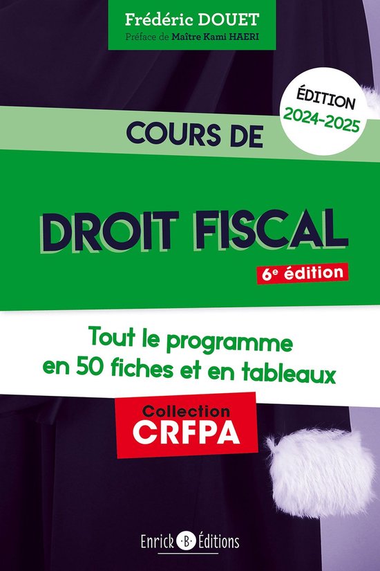 Cours de droit fiscal 2024-2025 (ebook), Frédéric Douet | 9782383132981 | Boeken | bol