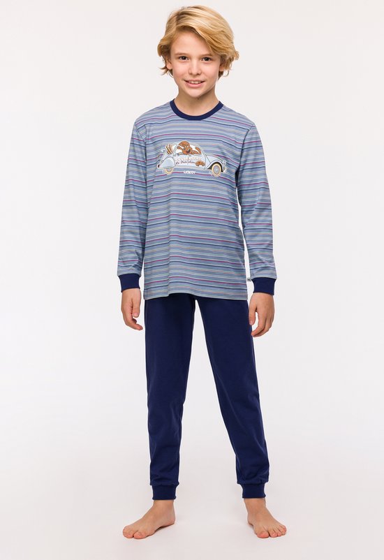 Woody pyjama jongens - labradoodle - streep - 242-10-PLC-S/961 - maat ...