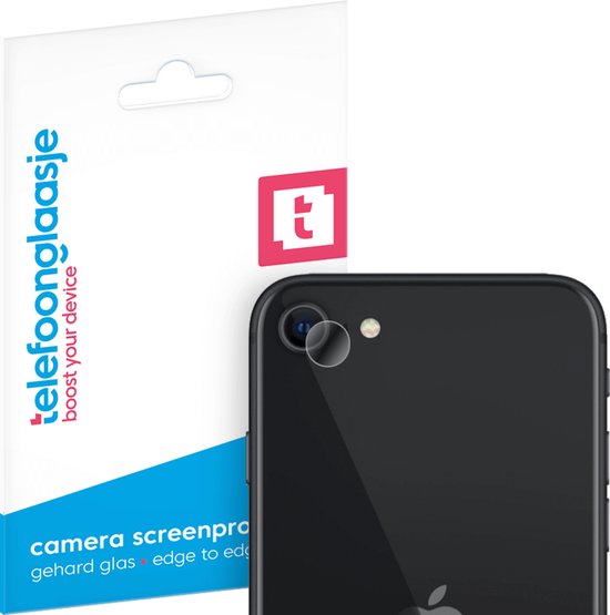 iPhone SE (2020) camera lens screenprotector gehard glas | bol