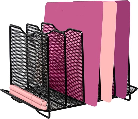 Vinyl Record Opslag Driehoek Desktop File Sorter Step File Junior Wire ...