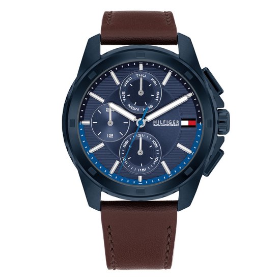Tommy Hilfiger TH1710632 WALKER Heren Horloge - Mineraalglas - Staal ...