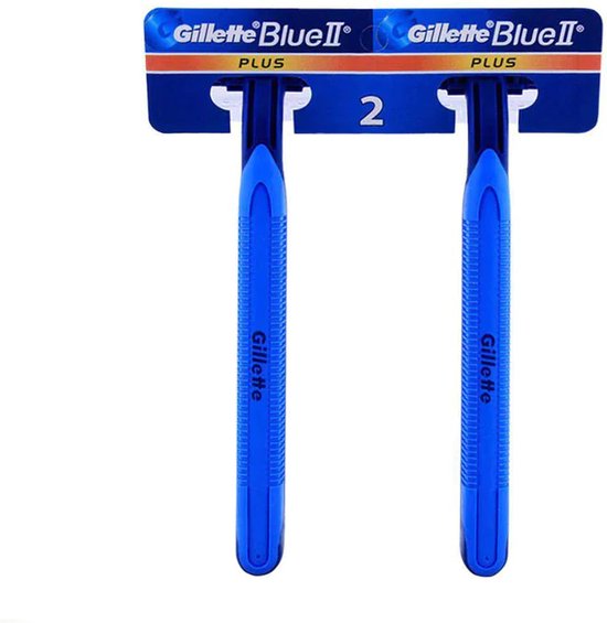 Borvat® |Gillette blue ii plus razor with 2 blades | bol