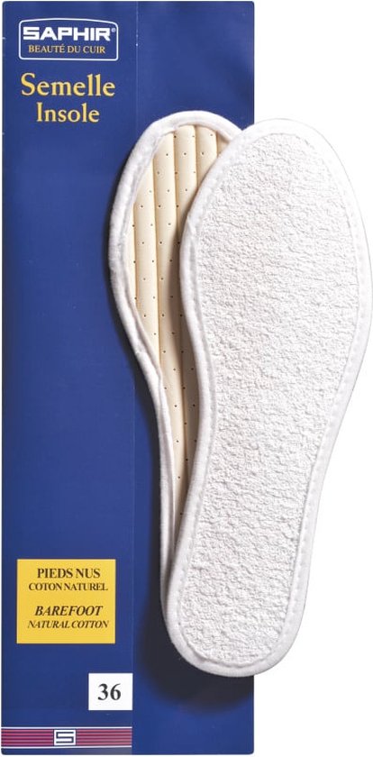 Saphir Natural Cotton - badstof zooltjes maat 46 | bol