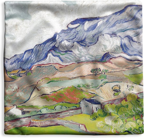 Kussenhoes 60x60 cm - De Alpen - Schilderij van Vincent van Gogh - Katoen / Polyester... | bol.com