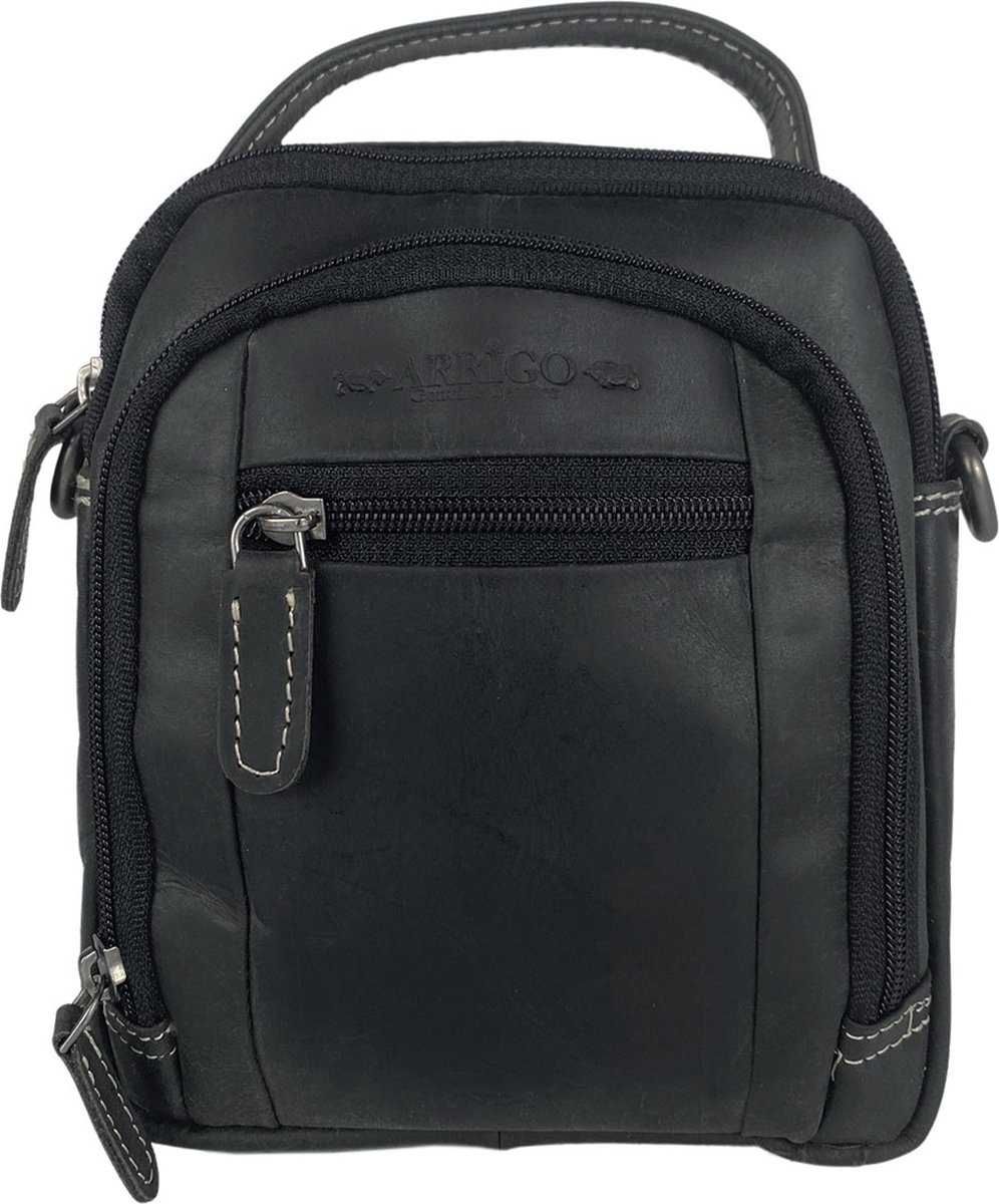 Schoudertassen Vrouw - Schoudertassen Heren - Heuptasje - Buffelleer ...