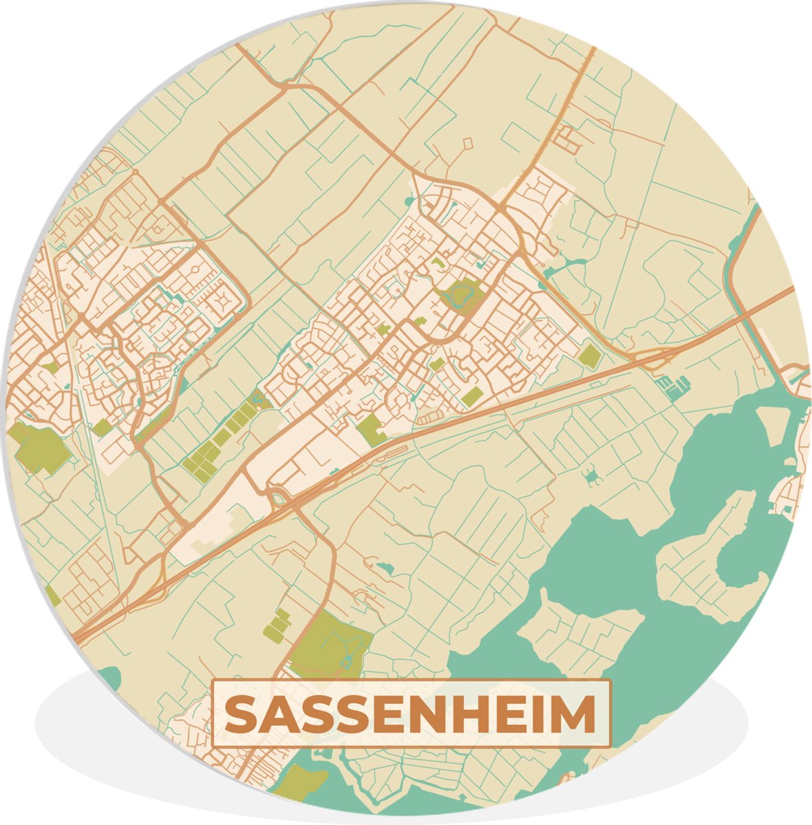 Wall Circle - Wall Circle Indoor - Sassenheim - Carte - Plan d'étage ...