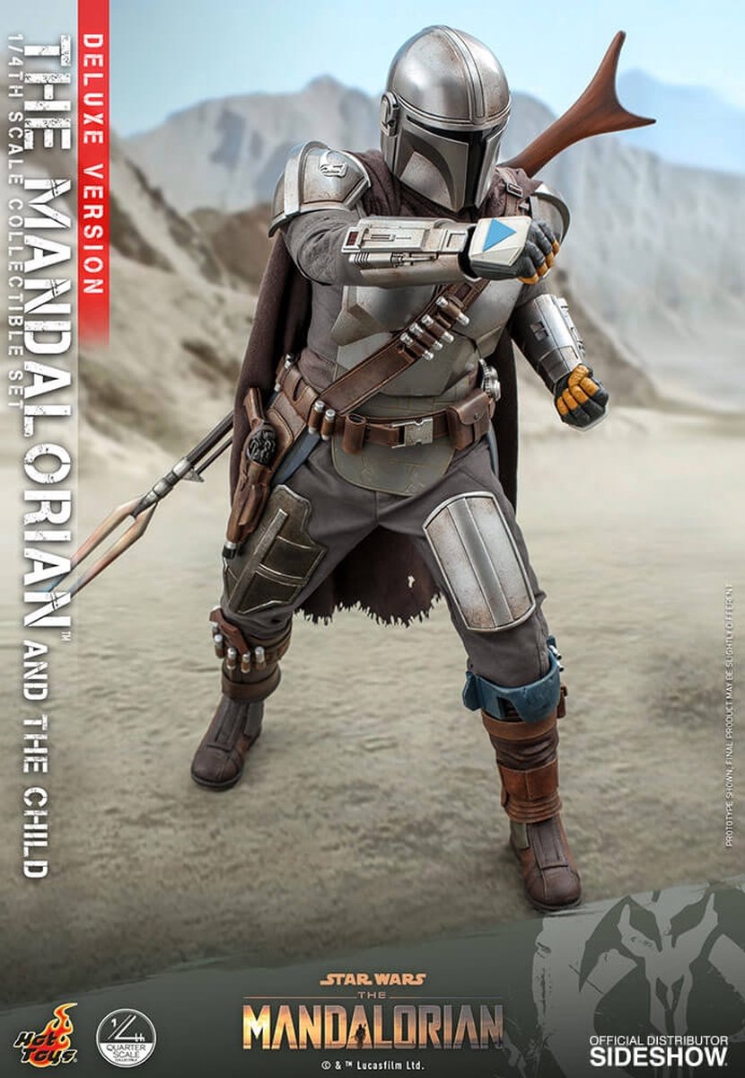 Hot Toys The Mandalorian and The Child Deluxe 1:4 Scale Figure - The ...