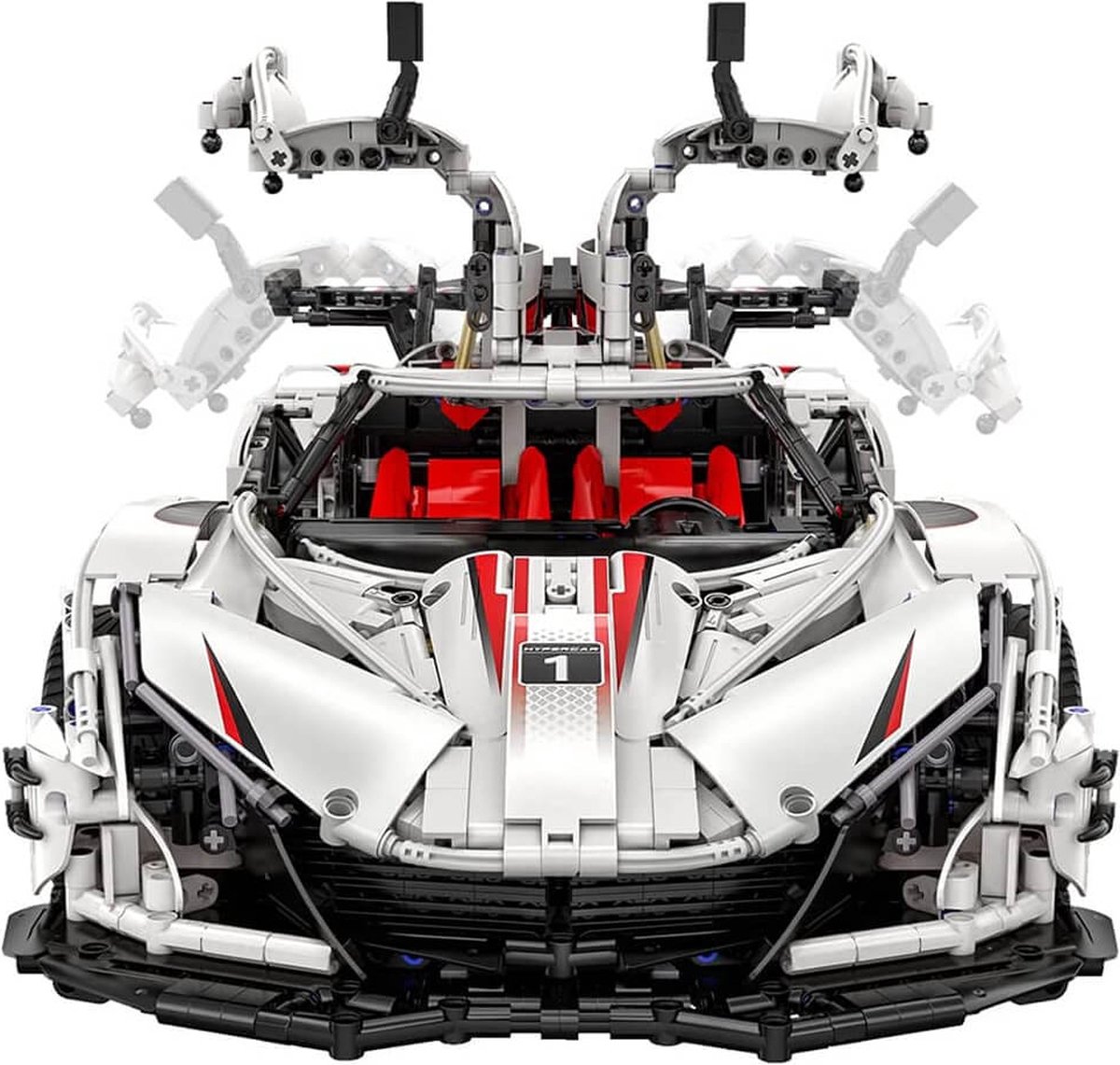 Cada Bricks Technisch bouwpakket - V12 Hypercar - Bouwset voor ...