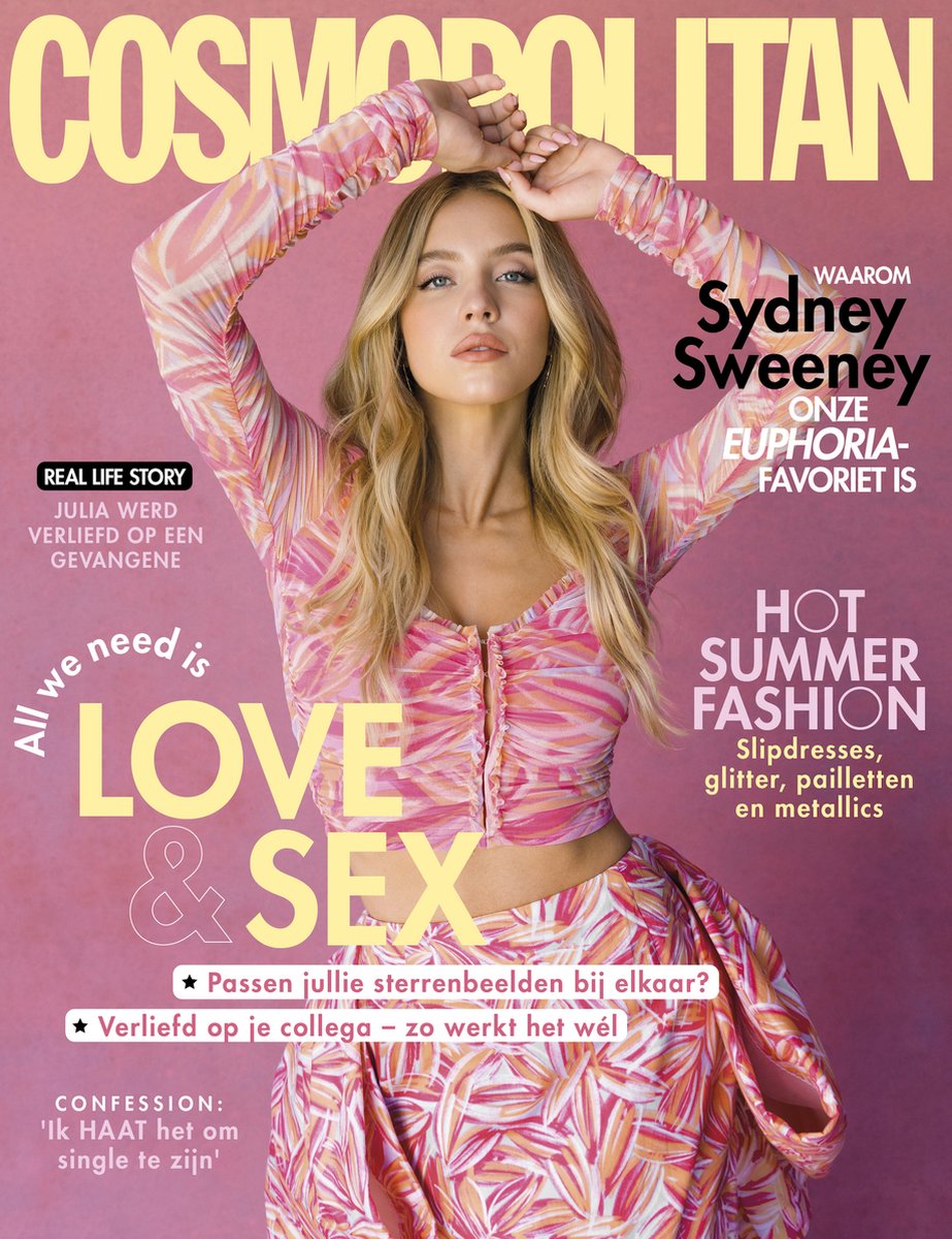 Cosmopolitan editie 3 2022 - tijdschrift - Sydney Sweeney | bol.com