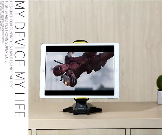 Remax Tablet Holder 7 t/m 15 Inch Zwart - 360 graden verstelbare ...