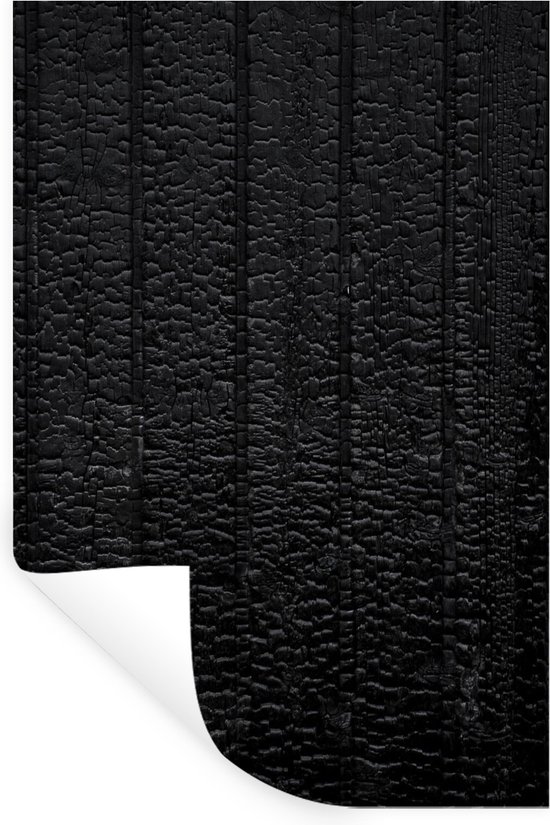 Muurstickers - Sticker Folie - Zwart - Design - Structuur - Lederlook ...