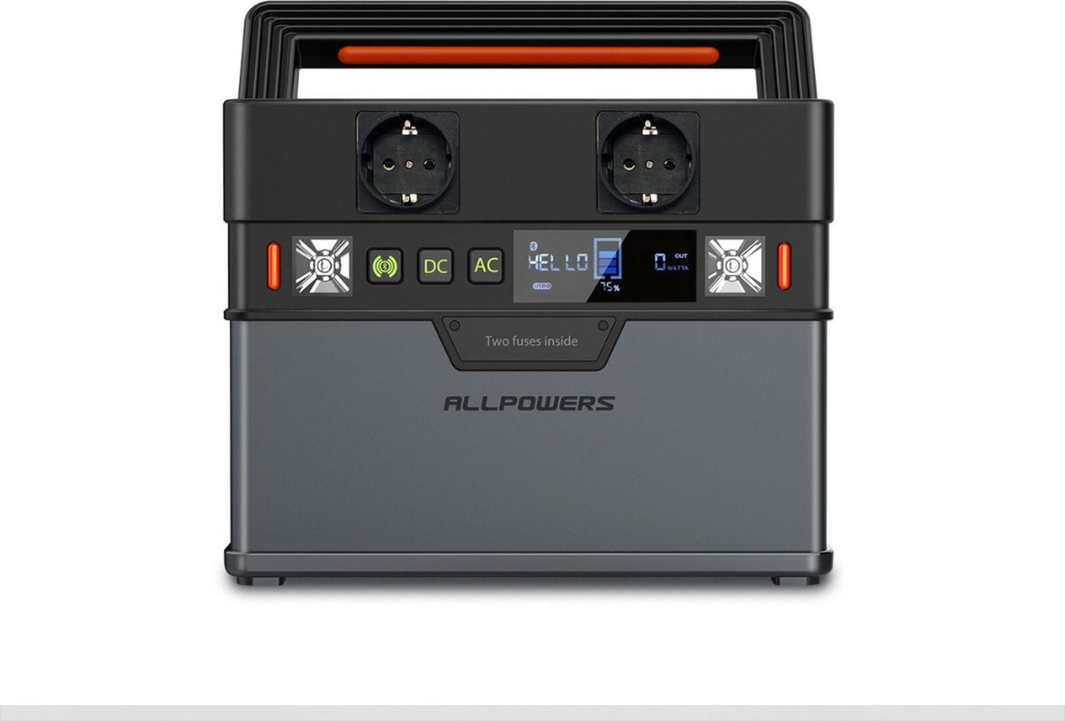 LooMar Portable Powerstation - Stroomgenerator met Solar - Power ...