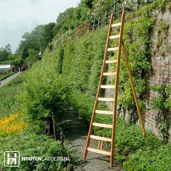 Houten plukladder (driepootladder, fruitladder, of snoeiladder) | bol