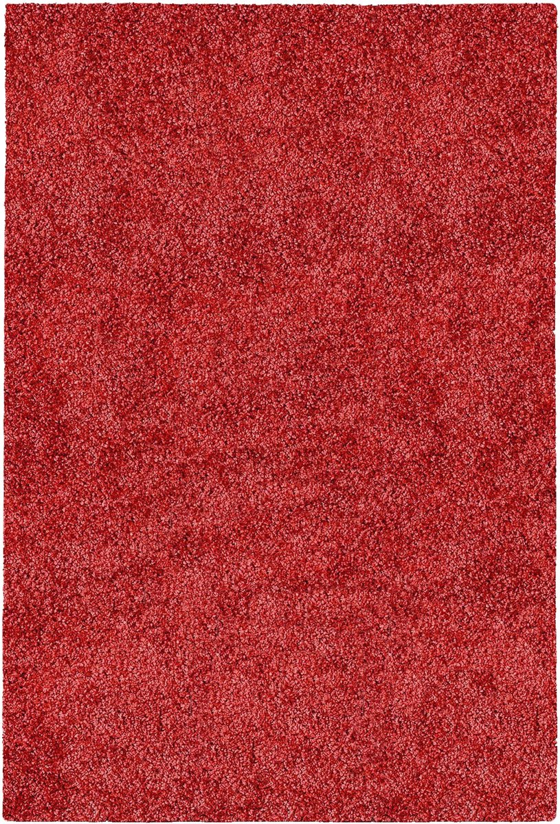 Karat Vloerkleed - Tapijt - Bali - Hoogpolig - Rood - 200 x 200 cm ...