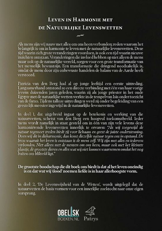 Levensboeken 1 - Leven in Harmonie met de Natuurlijke Levenswetten ...