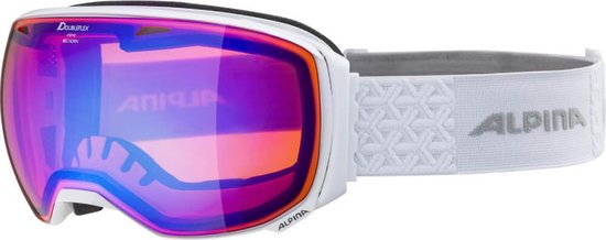 Alpina Big Horn Q-LITE Skibril - Wit | Categorie 2 | bol