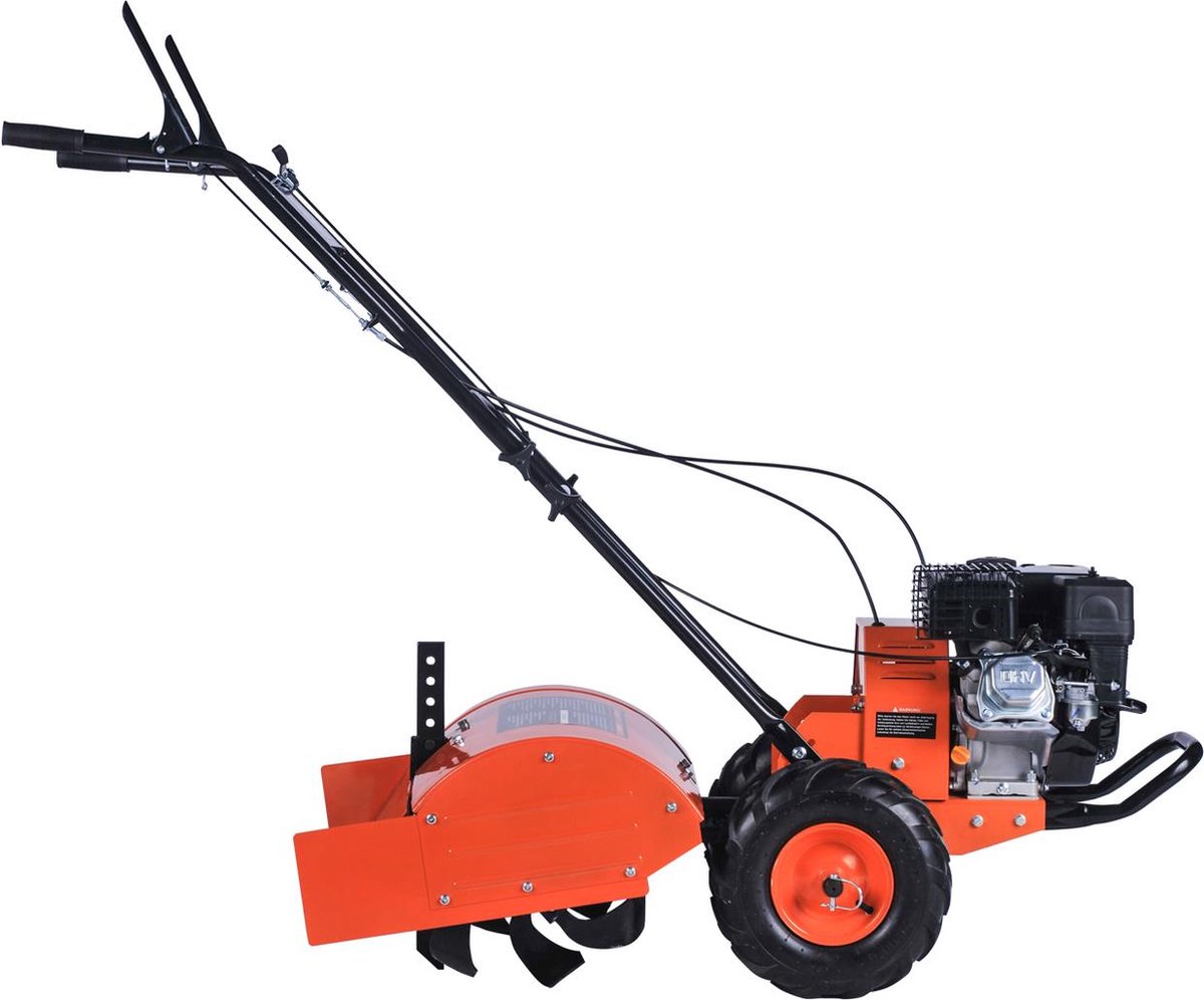 FUXTEC Tuinfrees Benzine - Grondfrees - Bodemfrees - met een breedte ...