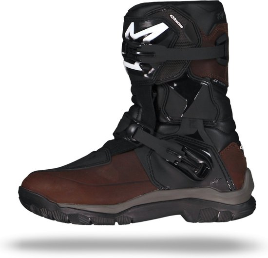 ALPINESTARS BELIZE DRYSTAR BROWN BLACK OILED LEATHER BOOTS 8 - Maat ...