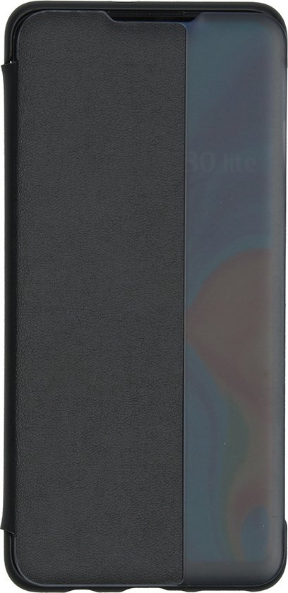 Huawei P30 Lite / P30 Lite New Edition Smart View Flip Cover - Zwart | bol