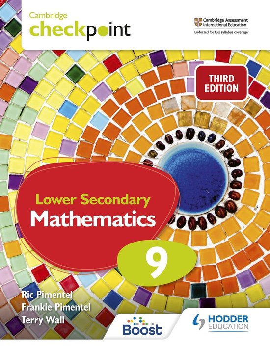Cambridge Checkpoint Lower Secondary Mathematics Student's Book 9 ...
