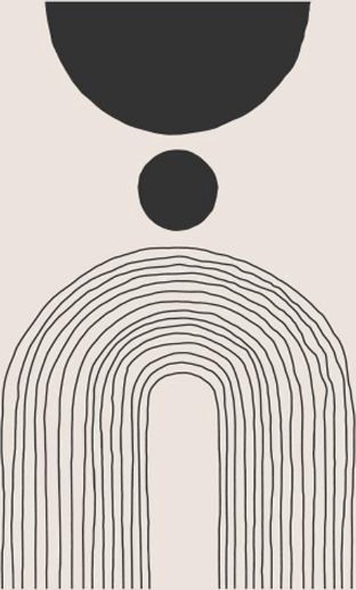 Balance Is Key Abstract Pt.1 Poster (21x29,7cm) - Wallified - Abstract ...