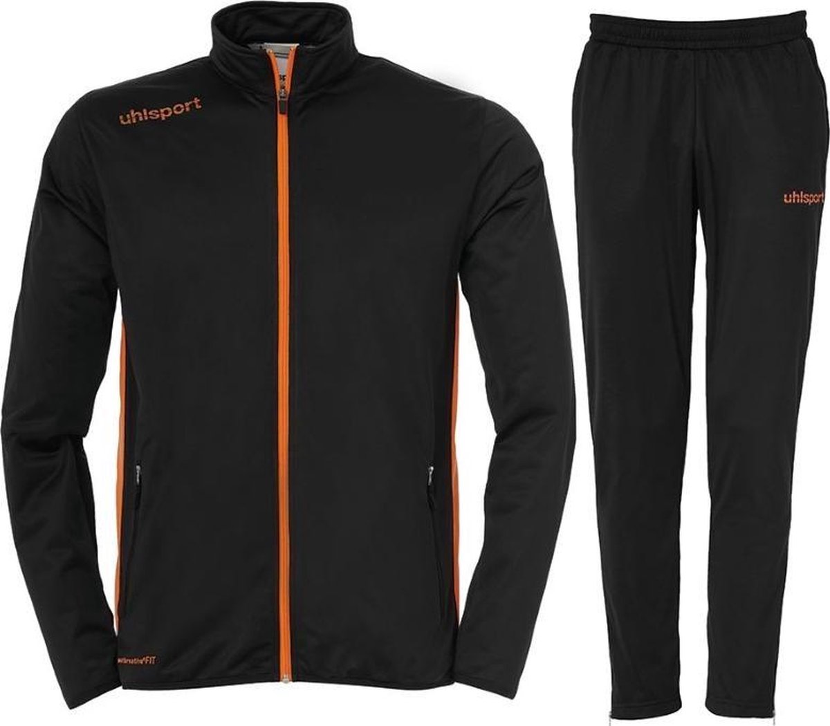 Uhlsport Essential Classic Trainingspak Zwart-Fluo Oranje Maat XL | bol.com