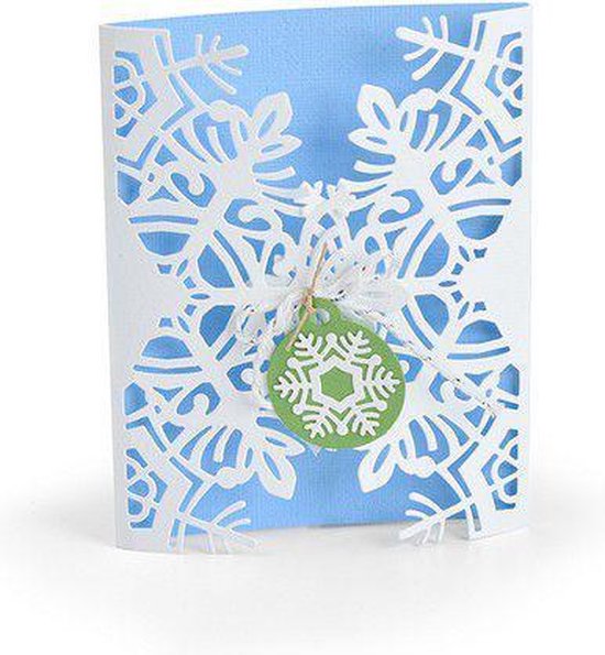 Sizzix Thinlits snijmal ingepakte kaart | bol.com