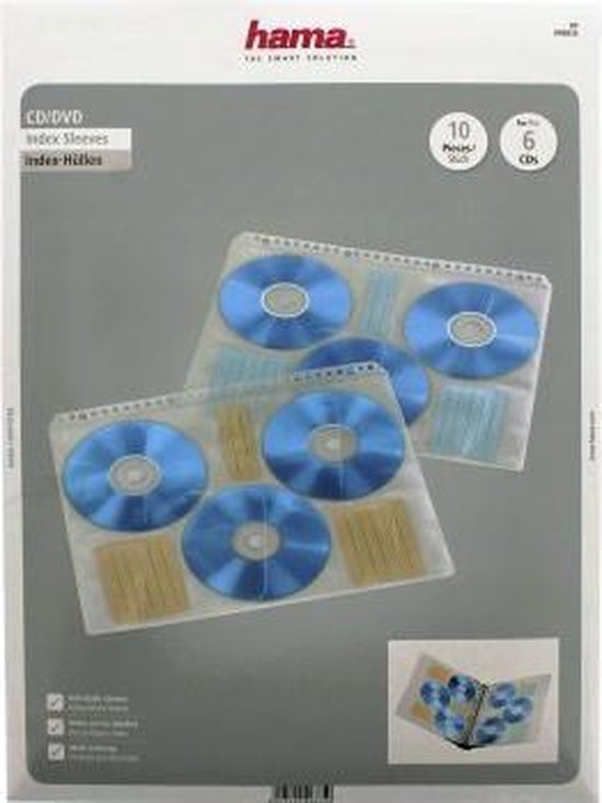 Hama Cd-Rom Index Bladen | bol.com