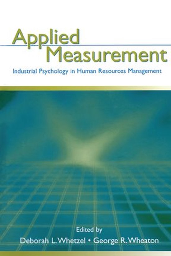 Applied Measurement (ebook) | 9781135596620 | Boeken | bol.com