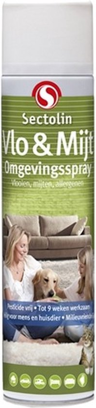 Sectolin Vlo & Mijt Omgevingsspray 400 ml | bol