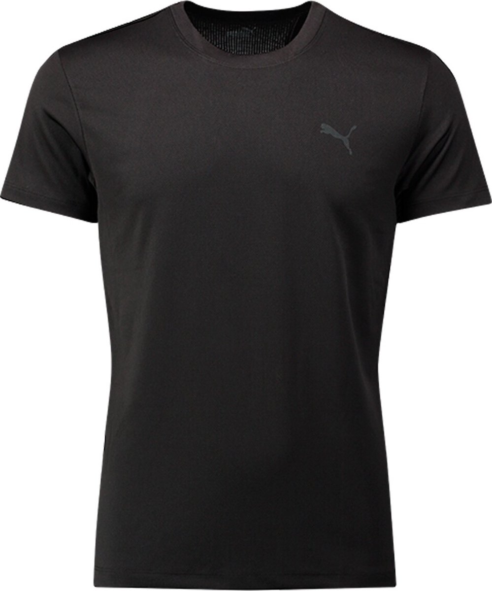 Puma - Active Cree Tee 1P - Zwart Sport Shirt - M - Zwart | bol.com