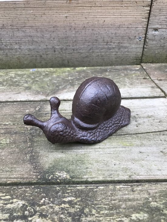 Slak beeld, gemaakt van gietijzer, leuk beeld! | bol