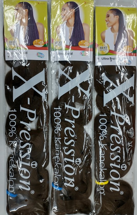 Hair extensions X-Pression 8 Nº 8 | bol