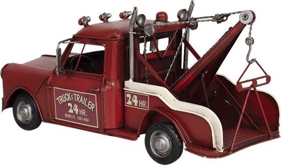 Decoratie Miniatuur Auto 31*16*15 cm Rood Ijzer, Kunststof Miniatuur ...