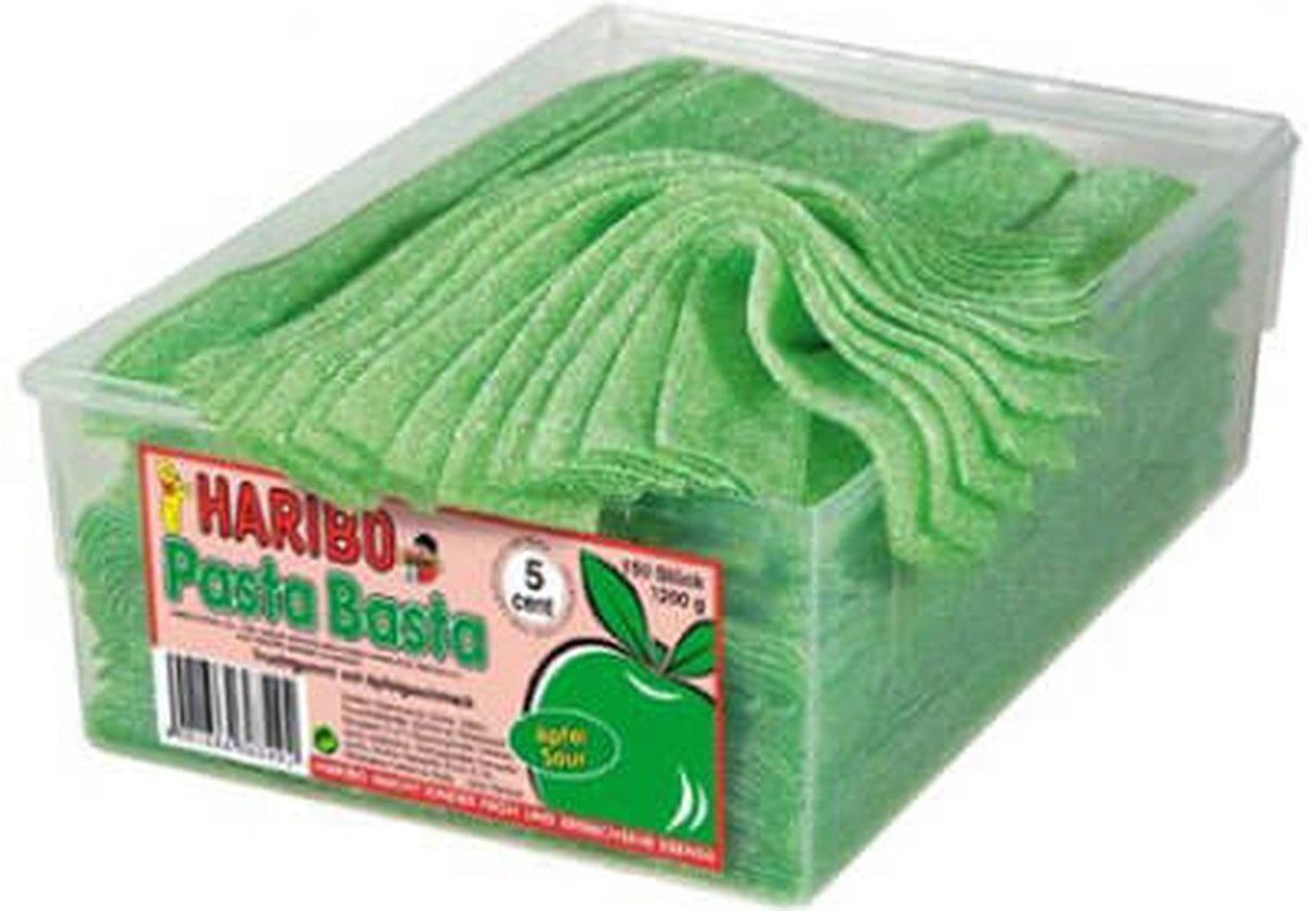 Haribo - Pasta Basta Zure Appel - 150 stuks | bol