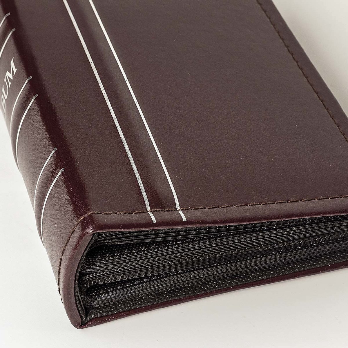 Fotoboek/fotoalbum Havana met insteekhoesjes bruin voor 200 fotos - 23 ...