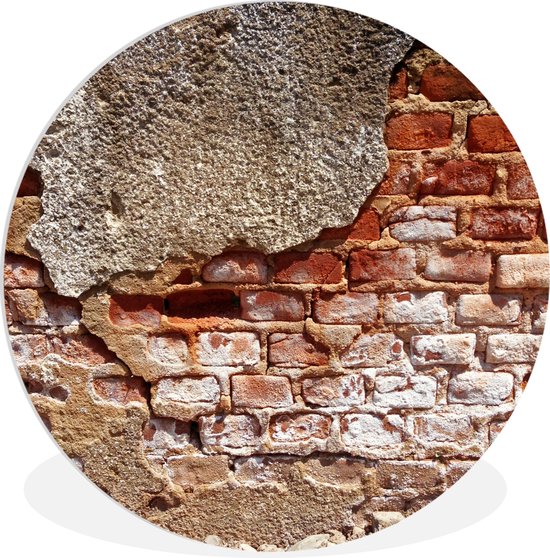 Cercle Mural - Cercle Mural Intérieur - Brique - Mur - Béton - ⌀ 60 cm ...