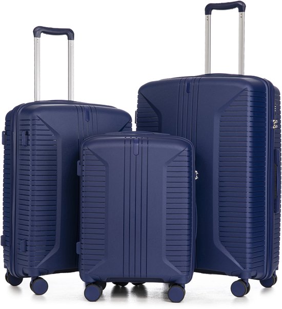 Kofferset 3-delig - Hardcase Koffer - Spinner Koffer - Reiskoffer Set ...