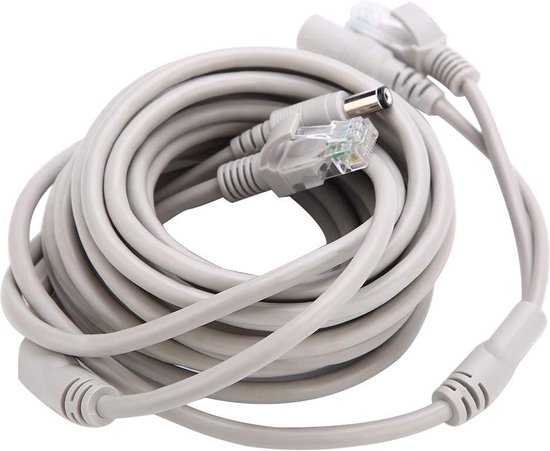 CCTV-kabel voor IP-camera's - 5M/10M/15M/20M - AHD videovoedingskabel ...