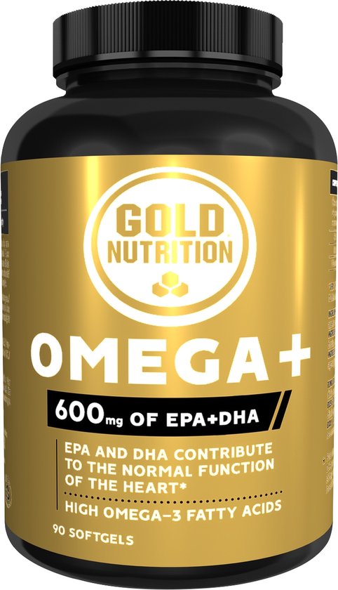 Omega + 90 parels (1000mg) | Gold Nutrition | bol