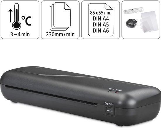 Lamineerapparaat A4 met 4-in-1 Lamineerset - Thuis Lamineren van ...