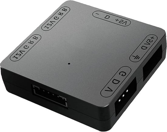 Converter 5V ADD-RGB naar 12V RGB Transfer Hub - Moederbord - 4-pins ...