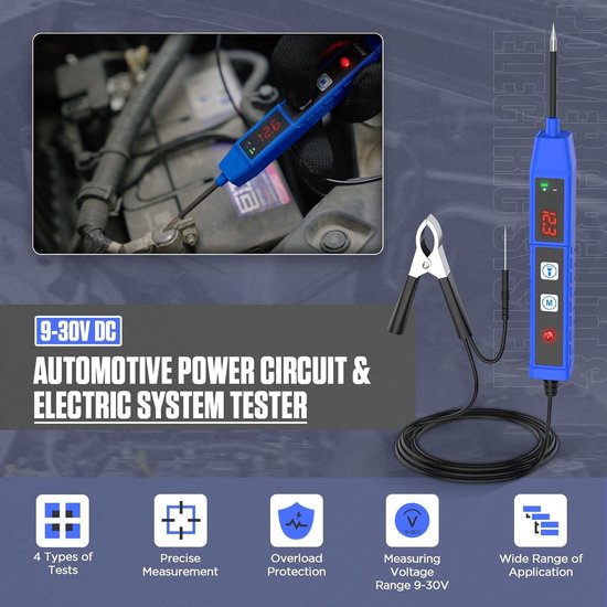 Circuit Tester - Polarisatie - Doorgangstest - Spanningsmeter ...