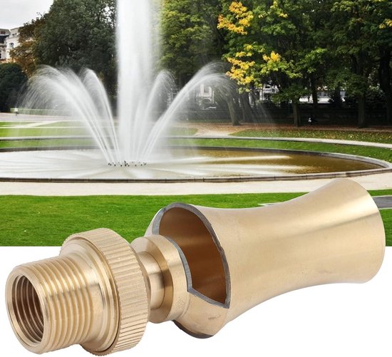 Verstelbare Richting Jet Spray Head - Messing - Water Fontein Nozzle ...