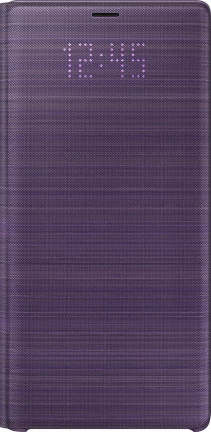 Samsung Led View Cover Galaxy Note 9 - Paars | bol