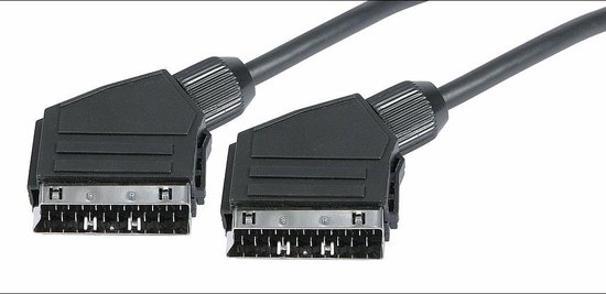 Scart Kabel - 5 meter - Zwart | bol.com